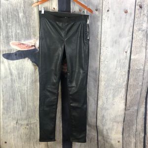 Divided | Pants & Jumpsuits | Divided H M Black Faux Leather Leggings ...